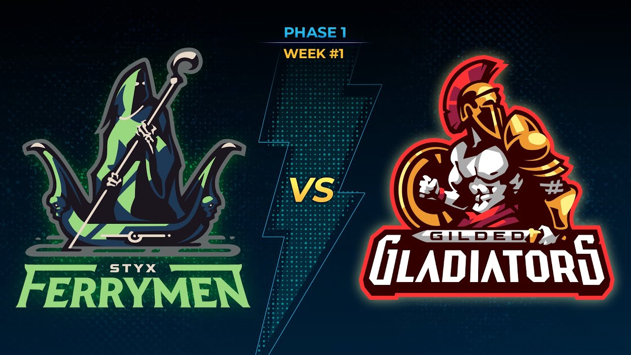 SMITE Pro League Season X: Phase 1 Week 1 Styx Ferrymen Vs Gilded Gladiators - YouTube