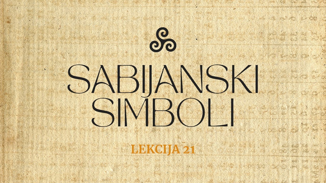 Lekcija 21 - Sabijanski Simboli - YouTube