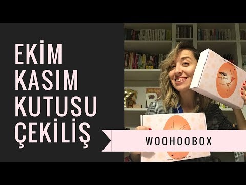 WOOHOOBOX EKİM KASIM KUTULARI - (KAPANDI)