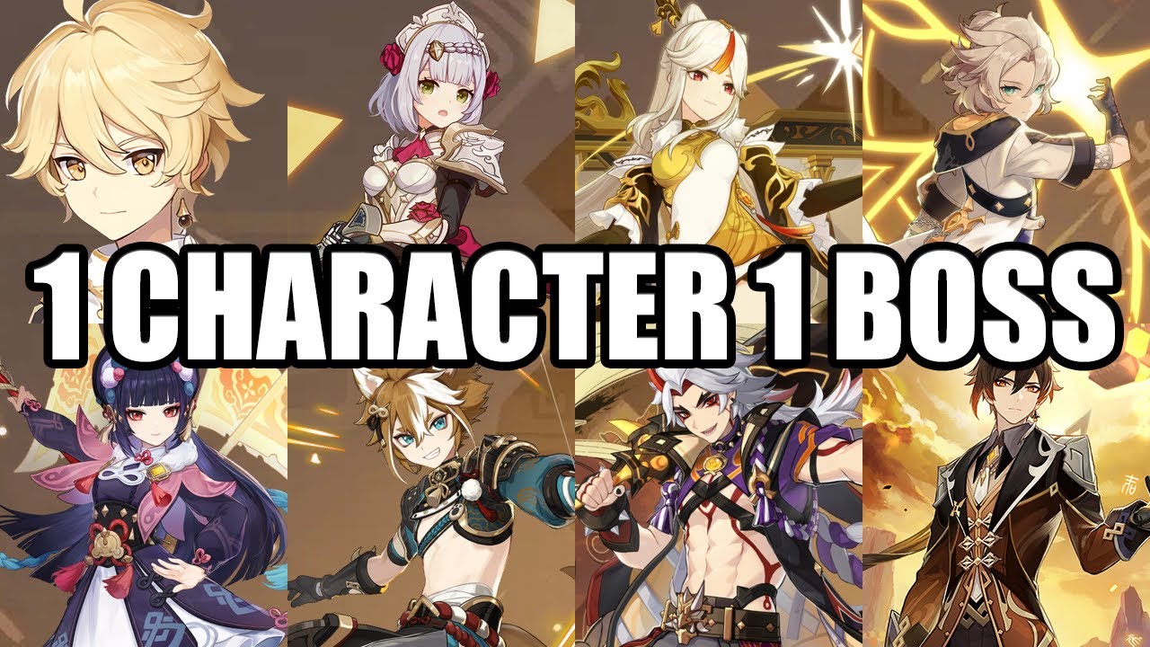 1 Character 1 Boss Geo - YouTube