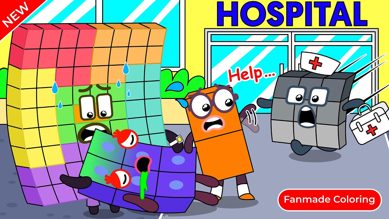 Help!!! Numberblocks 6 Needs Emergency Treatment | Numberblocks Fanmade ...
