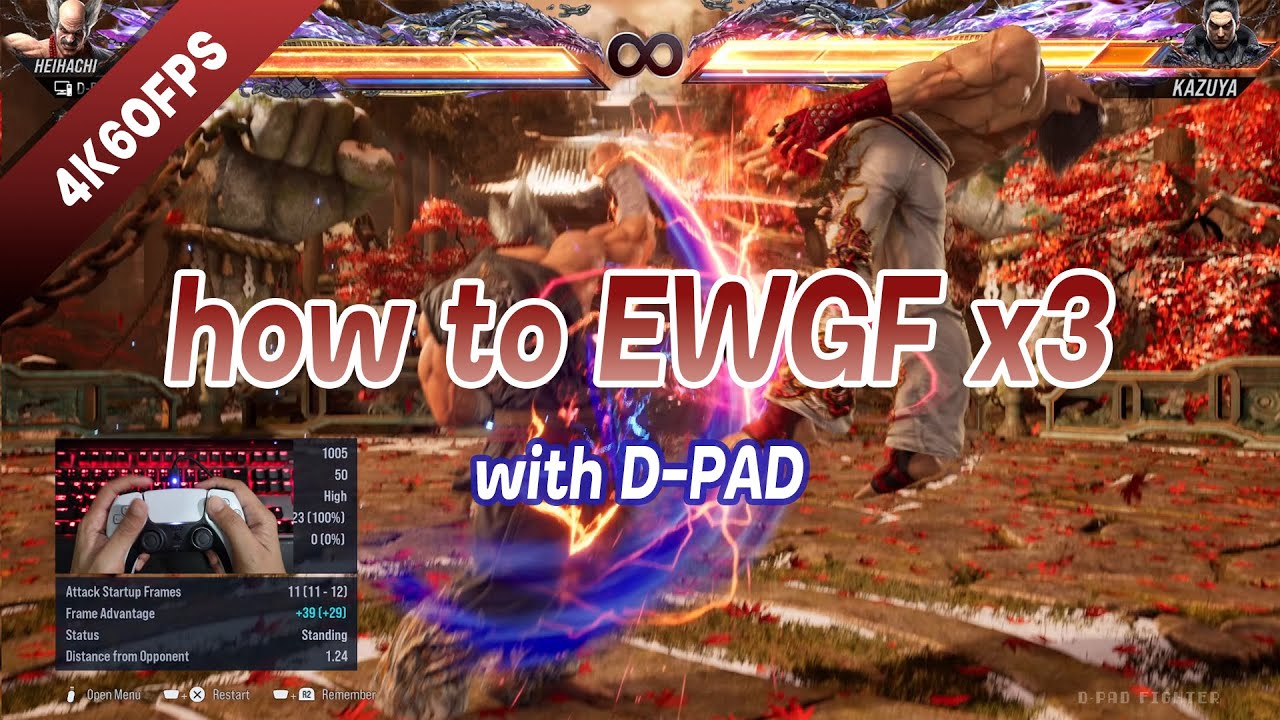 How to EWGFx3 with D-PAD controller! - TEKKEN 8 - YouTube