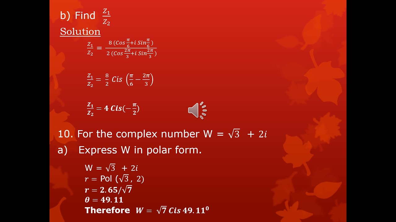 YEAR 13 MATHEMATICS STRAND 1- SUBSTRAND 3 4 - YouTube