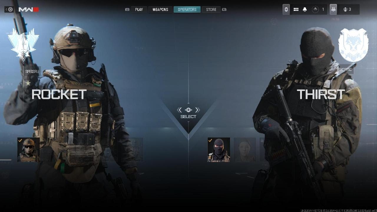 Call of Duty Modern Warfare 3 BETA Operators - YouTube