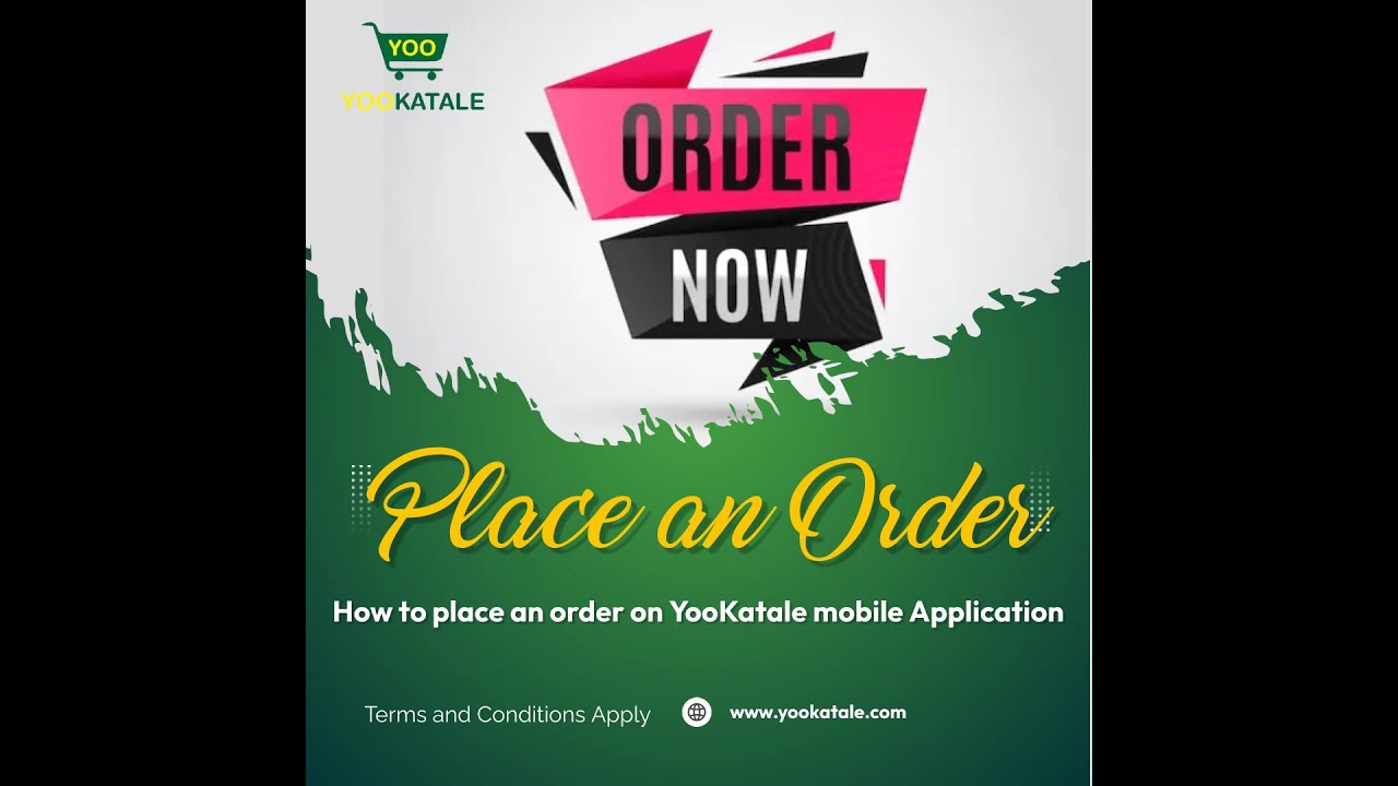 How to place an Order on Yookatale Mobile Application - YouTube