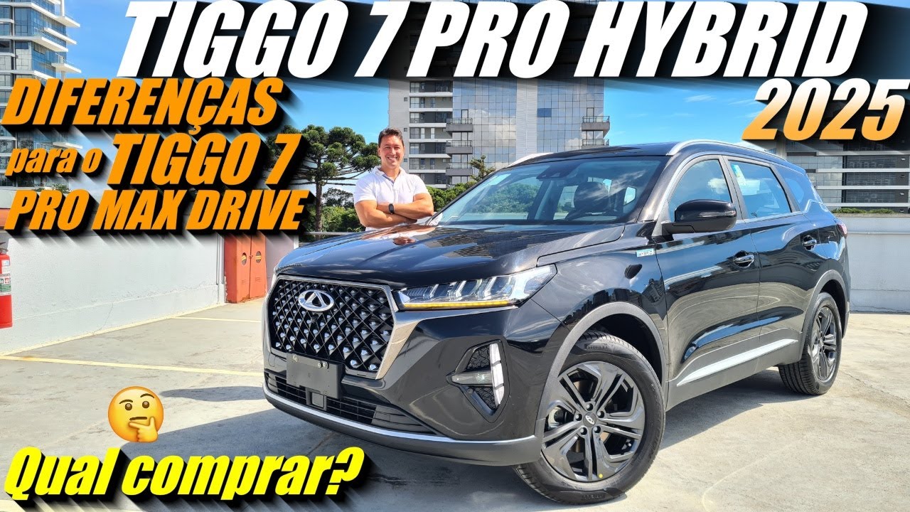 TIGGO 7 PRO HYBRID 2025 - O que muda em relação a versão TIGGO 7 Pro ...