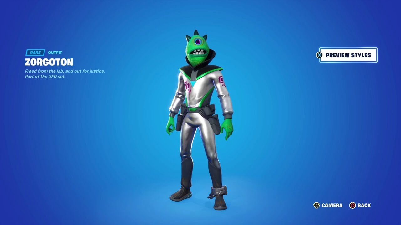 Fortnite Zorgoton Skin - YouTube