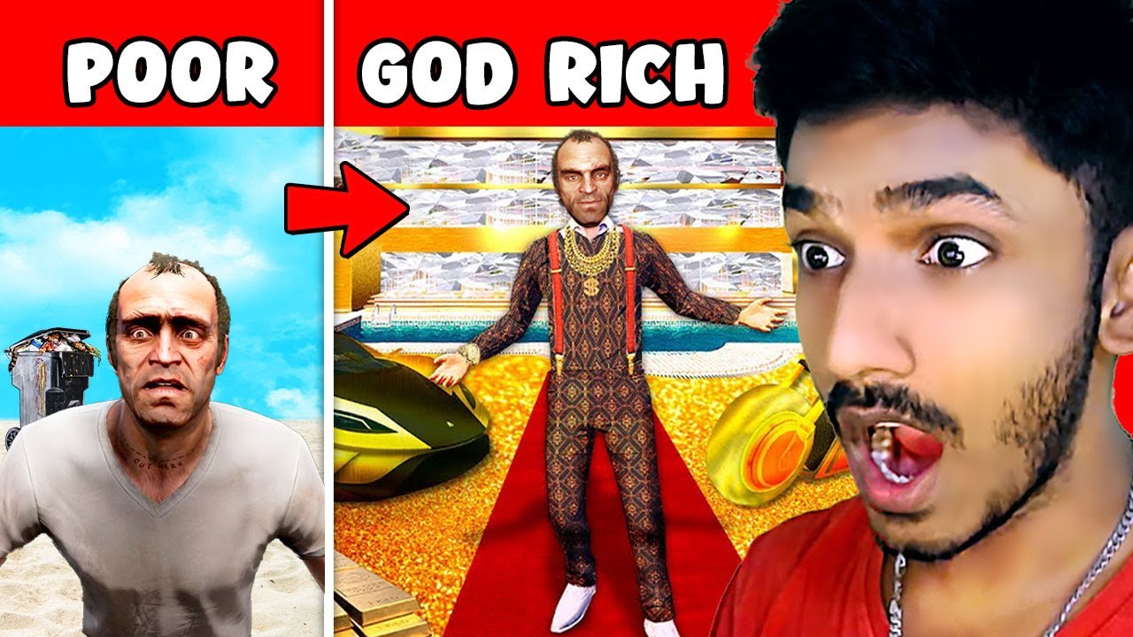 POOR TO RICH in GTA 5 within 24 hours Part 2 - YouTube