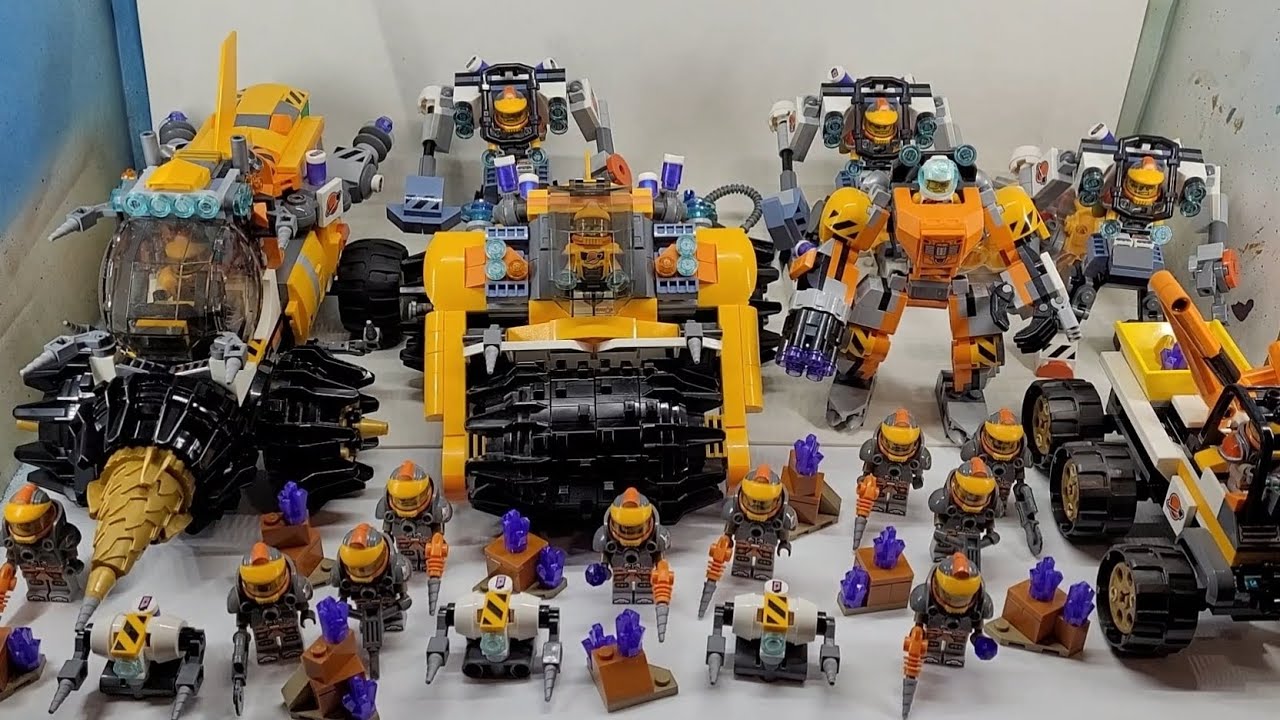 LEGO Space Power Miners Assemble! - YouTube