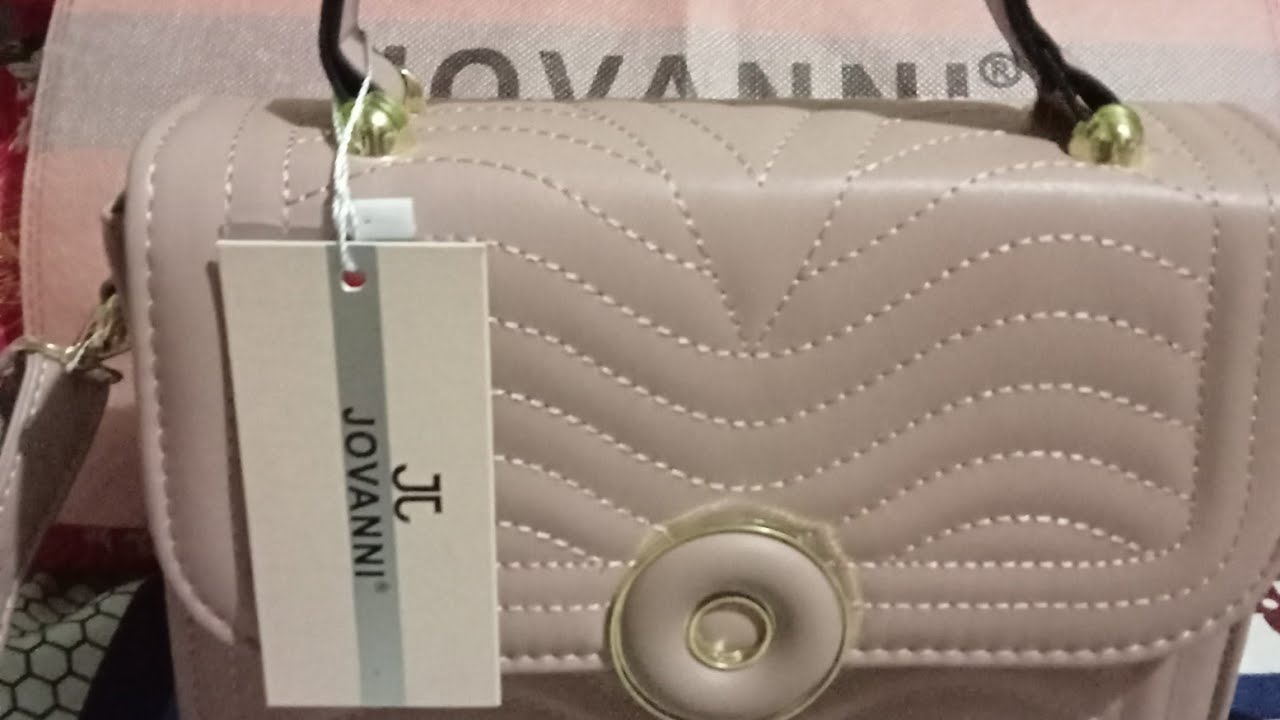 REVIEW and UNBOXING JOVANNI BAG - YouTube