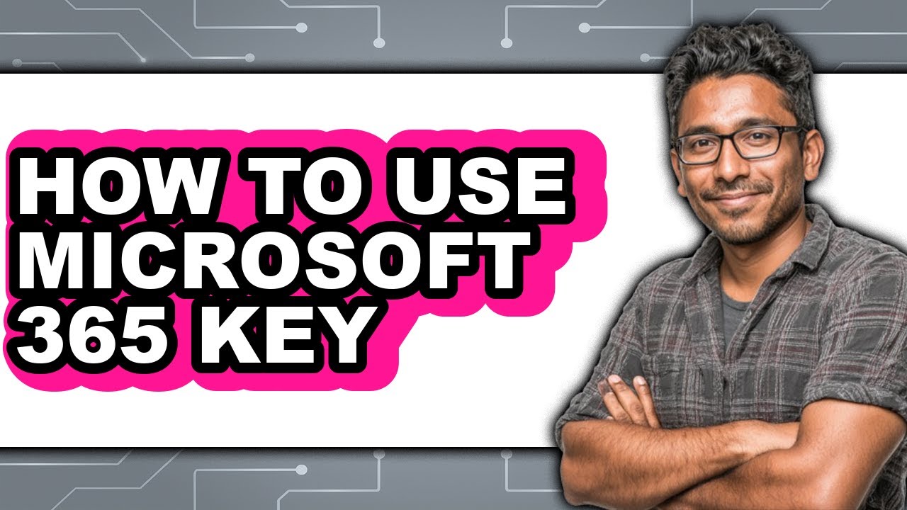 How to Use Microsoft 365 Key (easy Method) - YouTube