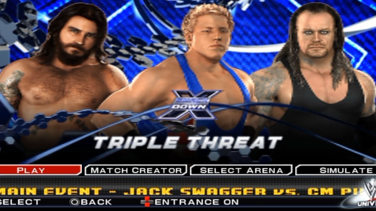 Undertaker vs CM Punk vs Jack Swagger Match in SVR 2011 | Epic Battle ...