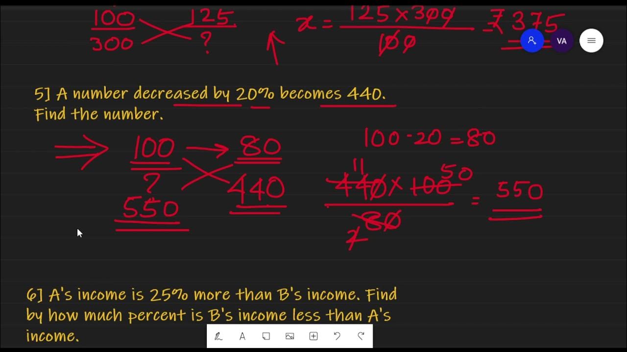 Easy way of finding increase or decrease percentage (successive ...