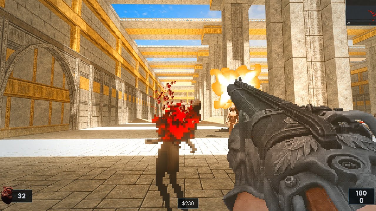 Lucid Pre-Alpha FPS Retro Shooter made with Godot [Update 2] - YouTube