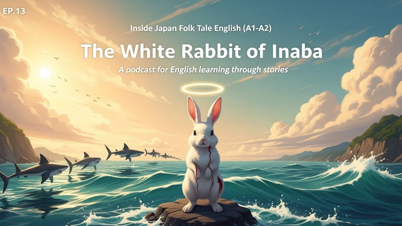EP.13 The White Rabbit of Inaba | Japanese Folk Tales in English (A1-A2 ...