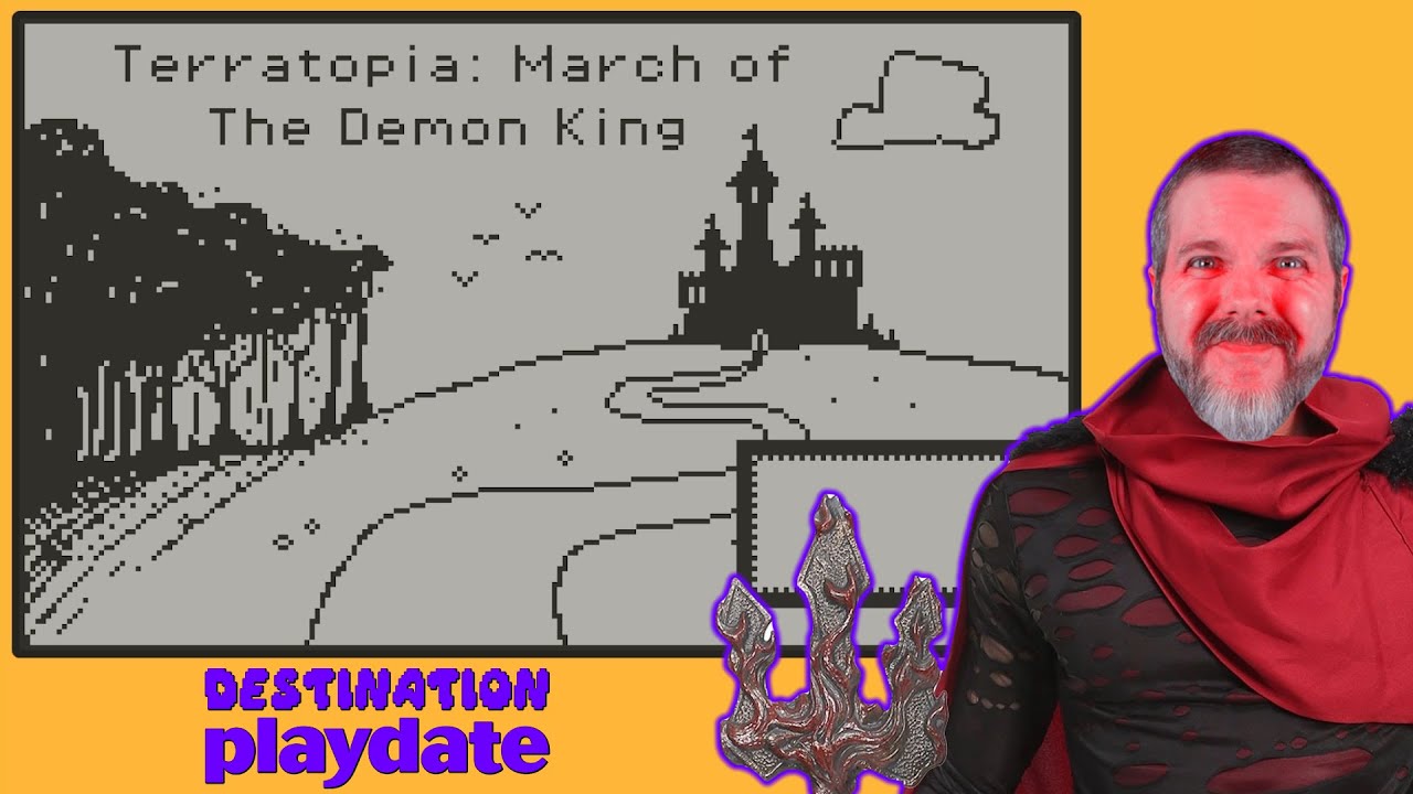 Terratopia: March of The Demon King - Playdate gameplay + impressions ...