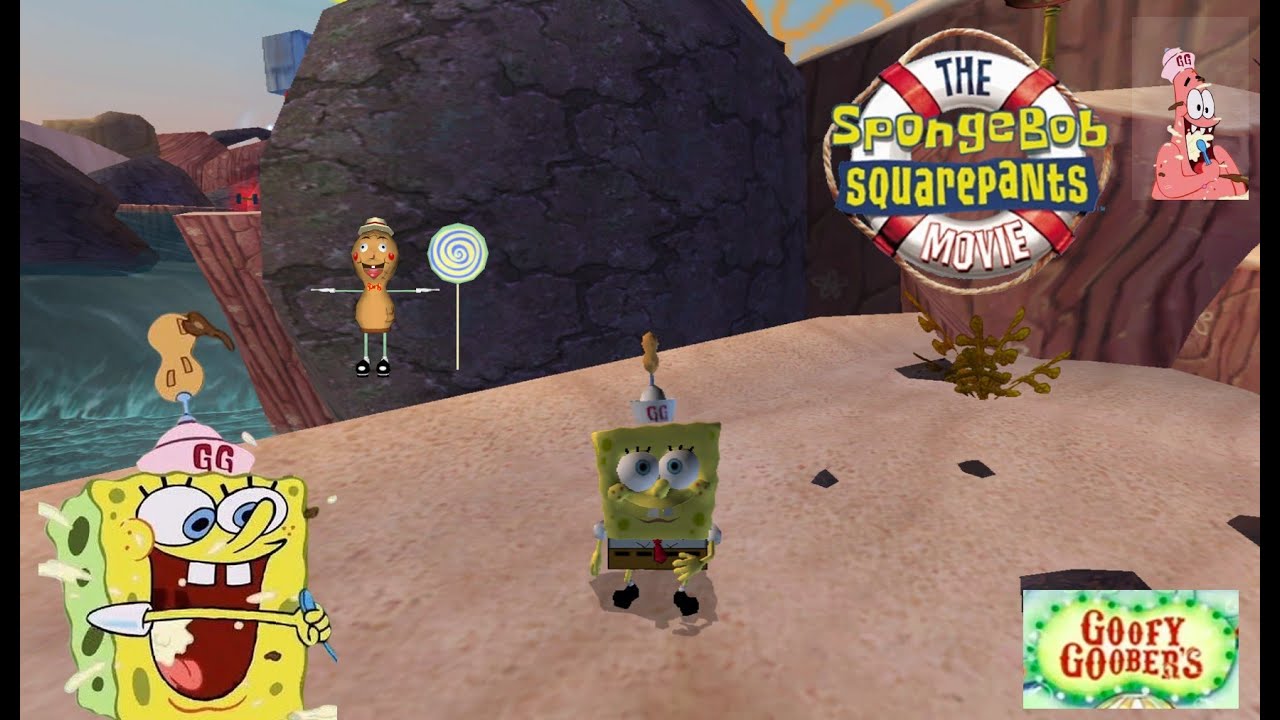 SPONGEBOB MOVIE GAME GG01 UNUSED LEVEL RESTORED - YouTube