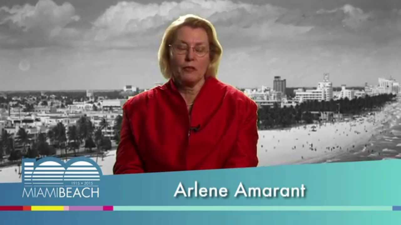 Arlene Amarant - Celebrating 100 Years of Miami Beach! - YouTube