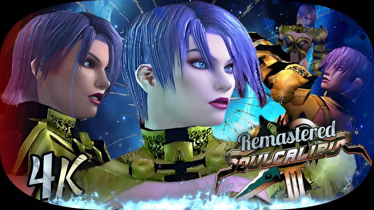 Ivy ( Nina Tekken 5 2p style outfit ) Soul Calibur 3 Remastered UHD 4K ...