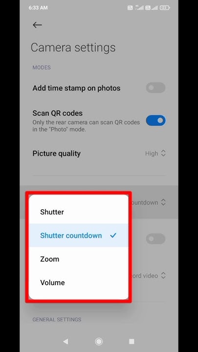 How to change picture click volume button function #Shorts - YouTube