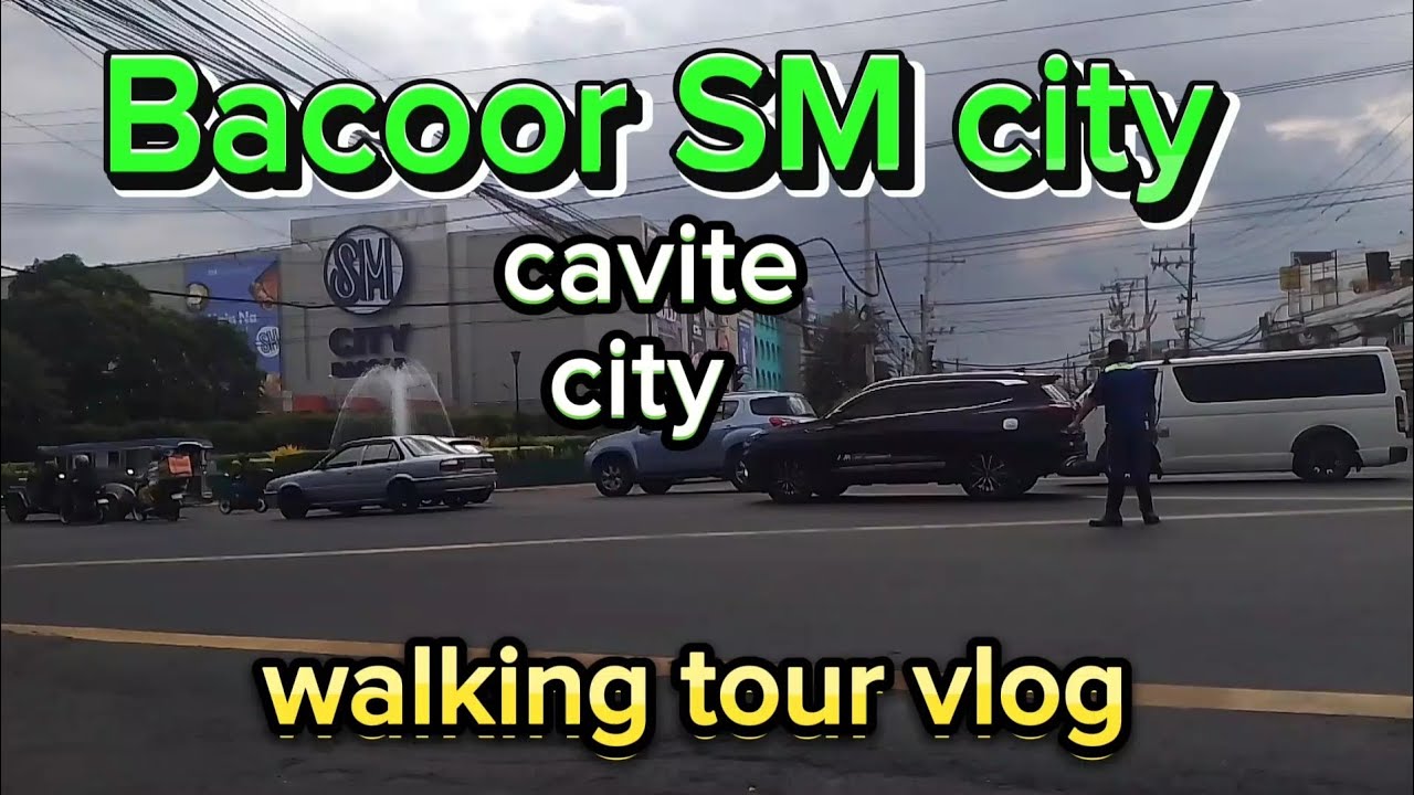 SM CITY BACOOR l cavite City public tour vlog l inside the Mall walking ...