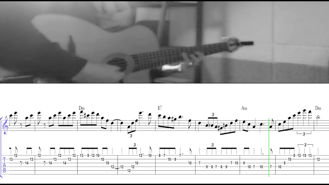 Minor Swing - Theme & Solo (remaster) | Gypsy Jazz Guitar Tab - YouTube