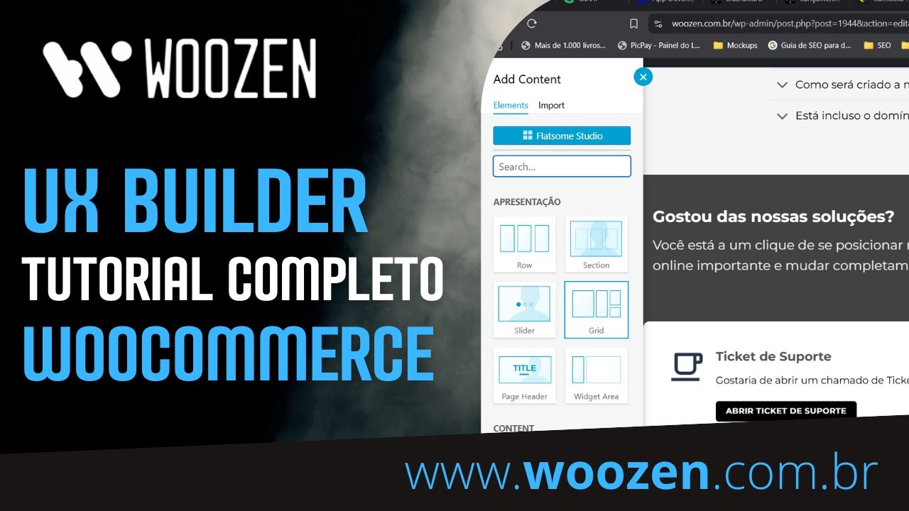 Aprenda e trabalhar com o UX Builder do tema Flatsome. Tutorial definitivo 2025 - YouTube