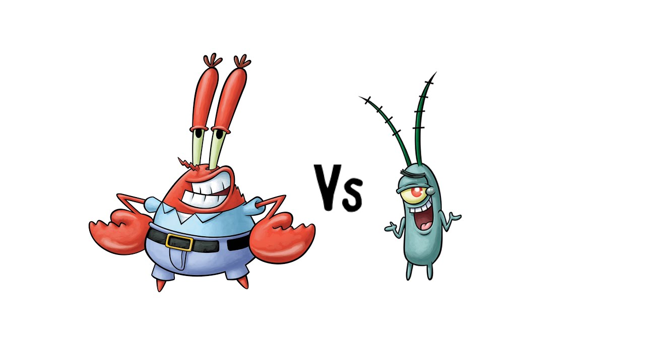 Super Smash Bros (Wii U) Mr Krabs vs Plankton - YouTube