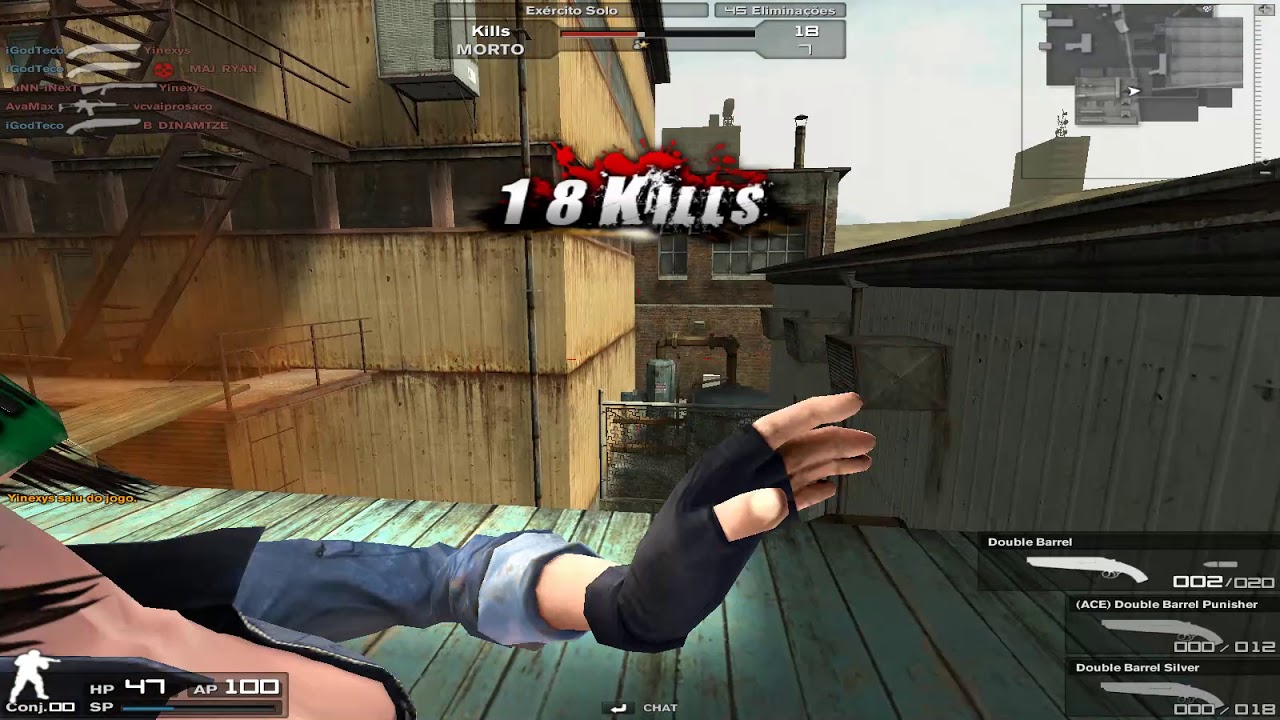 Combat Arms - 3 Double Barrel Shotgun - YouTube