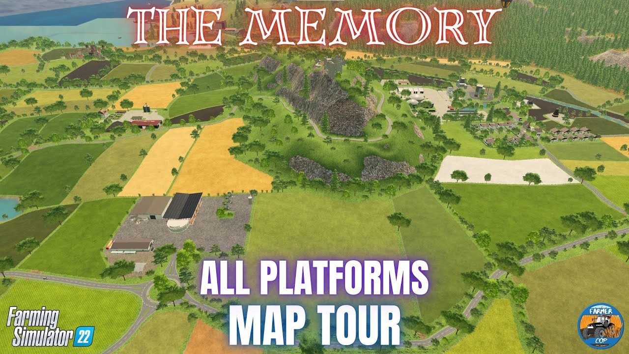 THE MEMORY - Map Tour - Farming Simulator 22 - YouTube