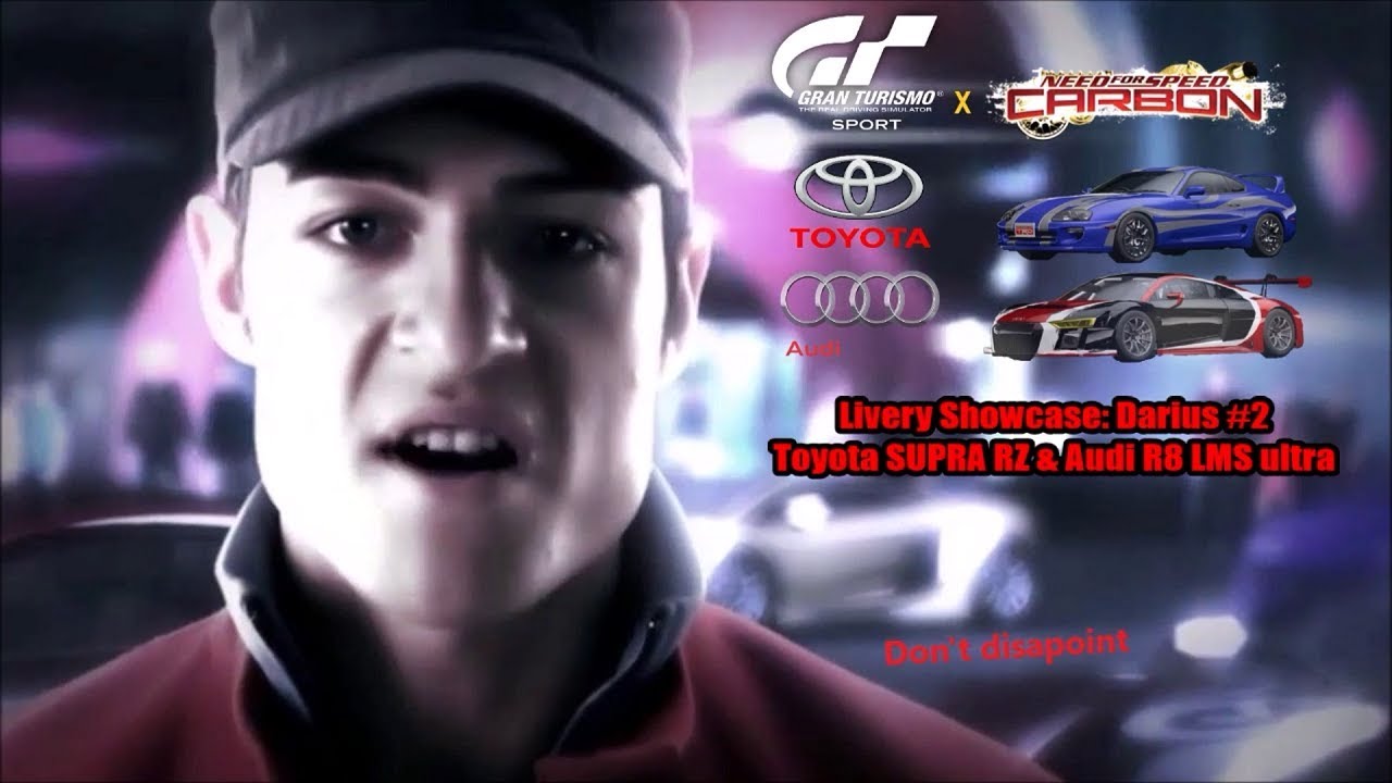 GT Sport - Livery Showcase: Darius (NFS Carbon) #2 | Toyota SUPRA RZ ...