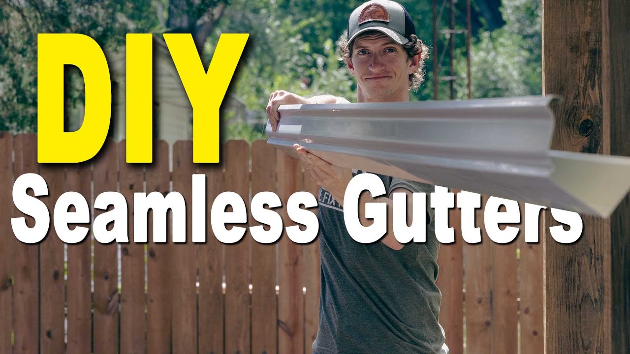Are DIY Seamless Gutters Possible? WATCH THIS! - YouTube