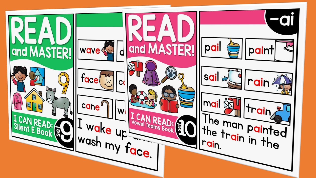 Read and Master Phonics (set 9 and 10) | I Can Read | Beginner Readers ...