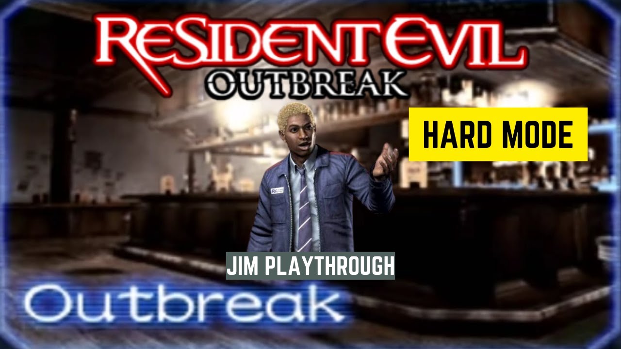 Resident Evil Outbreak: File #1 | Outbreak Scenario - Jim Hard Mode ...