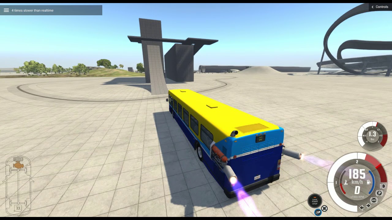 BeamNG Drive: NATO BUS ROCKETS SYSTEM!!!! Total Anihilation..... - YouTube