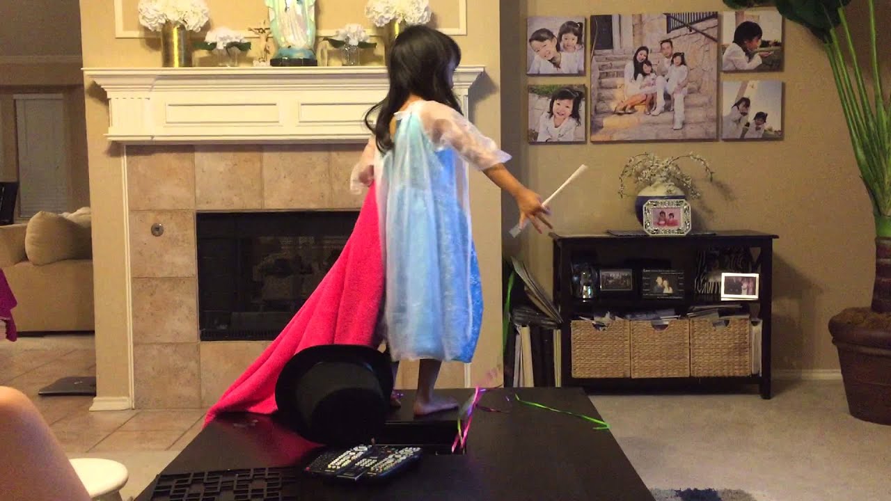 Magic trick - 4 yr old and 2 yr old Disappearing Act - YouTube