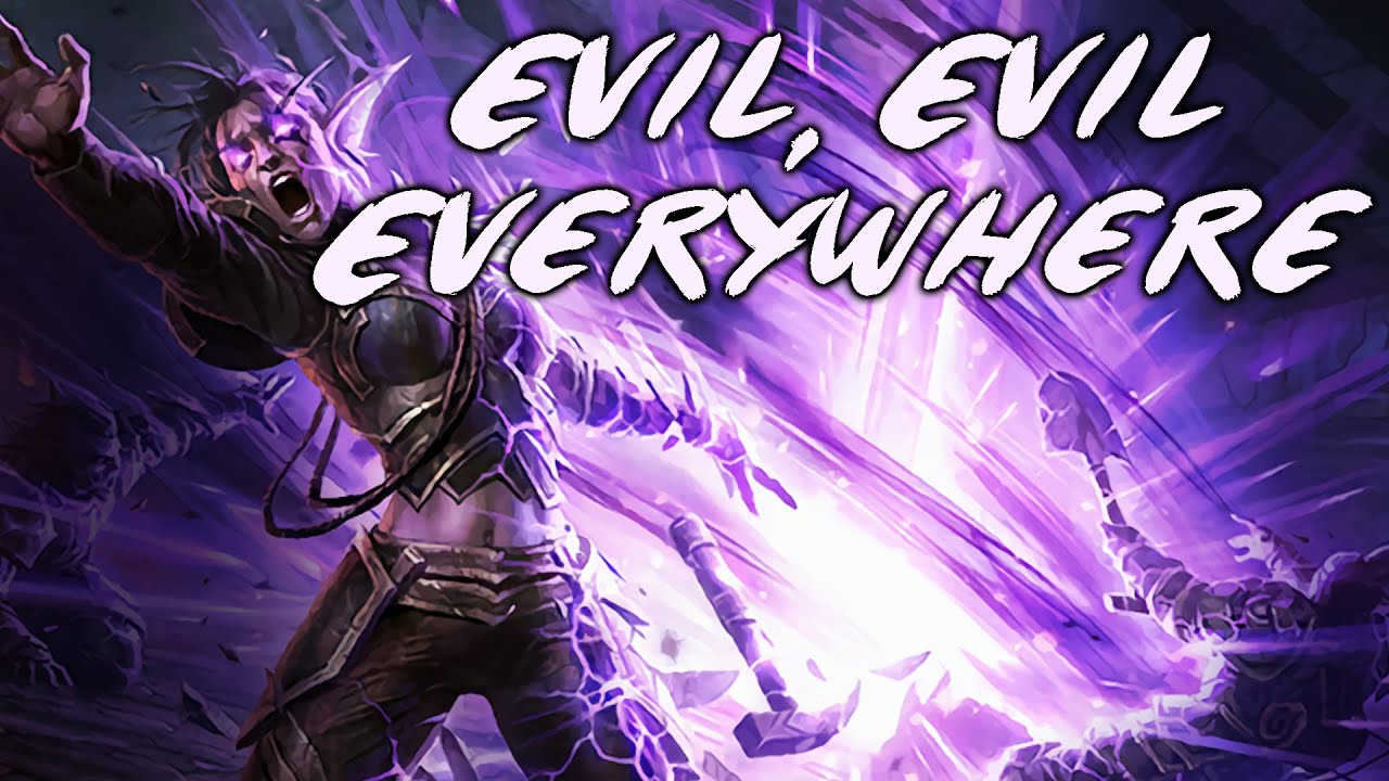 [Hearthstone] Evil, Evil Everywhere - YouTube