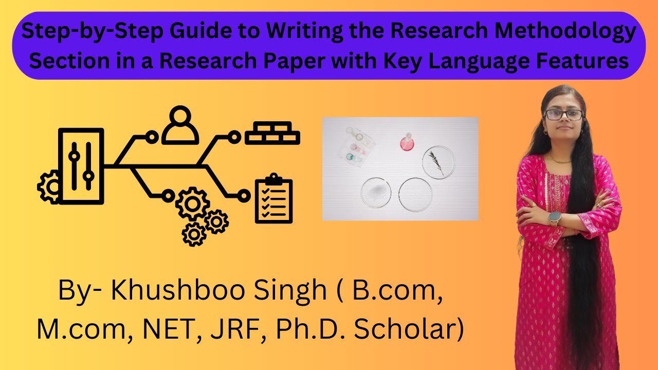 How to write a research methodology in research paper - YouTube