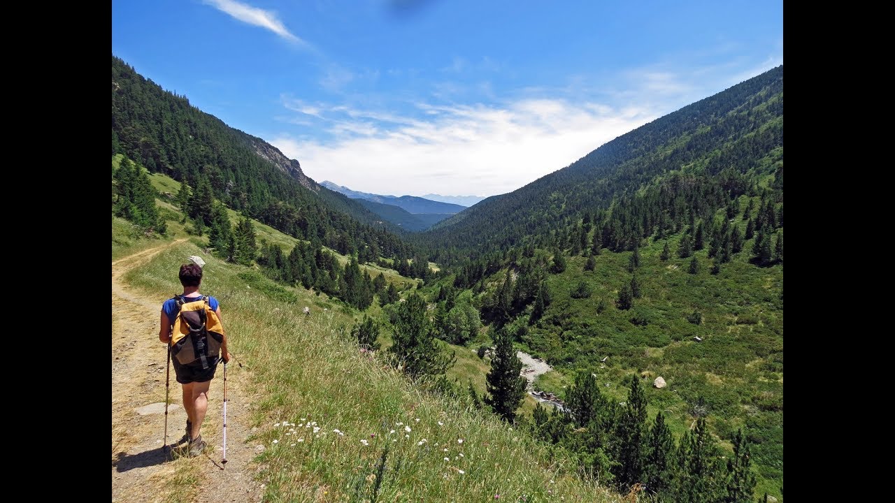 La Vallée du Galbe (1.757 m) depuis Espousouille (1.523 m) - YouTube