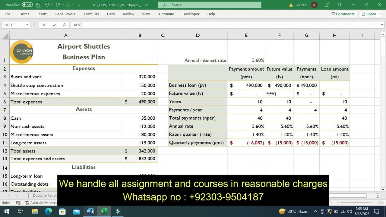 NP_EX19_EOM9-1_FirstLastName_1.xlsx | Excel_2019_Module_9:_End_of_Module_Project_1 - YouTube