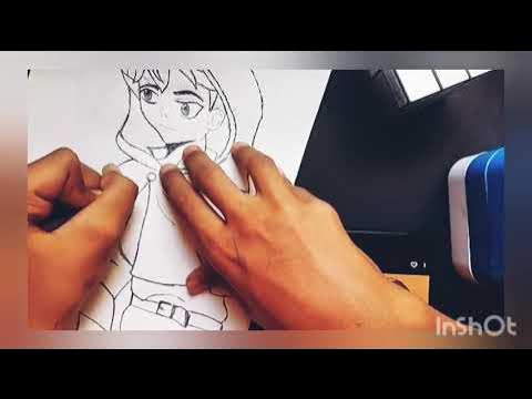 how to draw animation character - YouTube