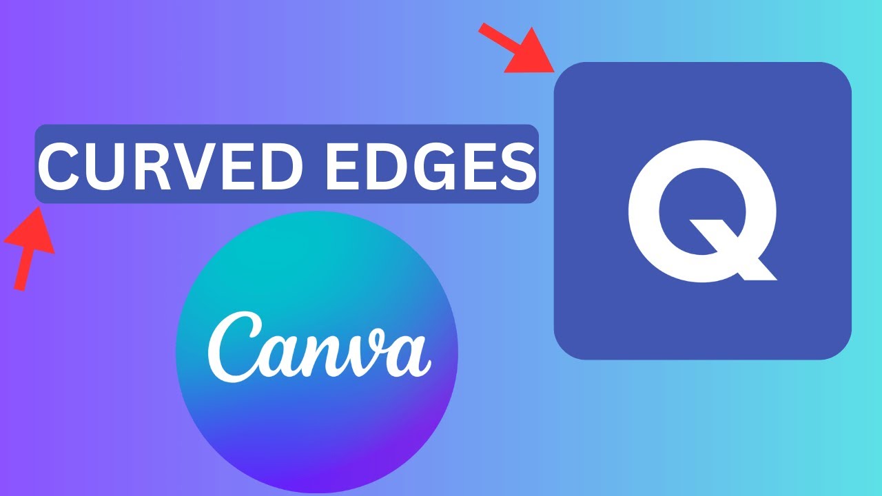 How To Add Curved Edges On Images And Elements In Canva - YouTube
