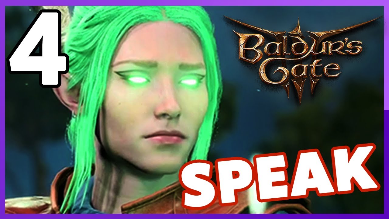 Baldur's Gate 3 PS5 - 4 - Talking to CORPSES - Female Tav - Gameplay ...