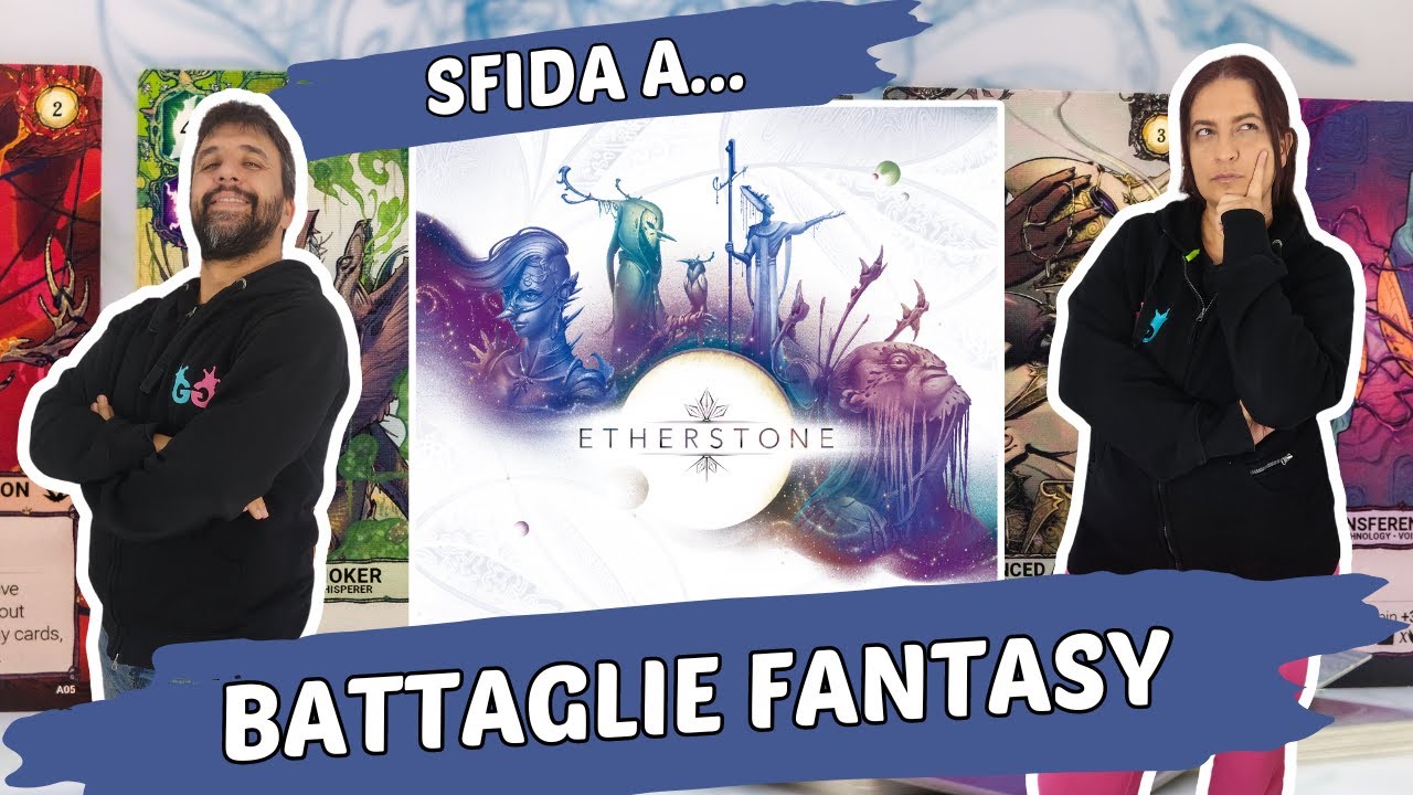 Etherstone, Partita Completa al nuovo Gioco da Tavolo di combo fantasy ora su Kickstarter - YouTube