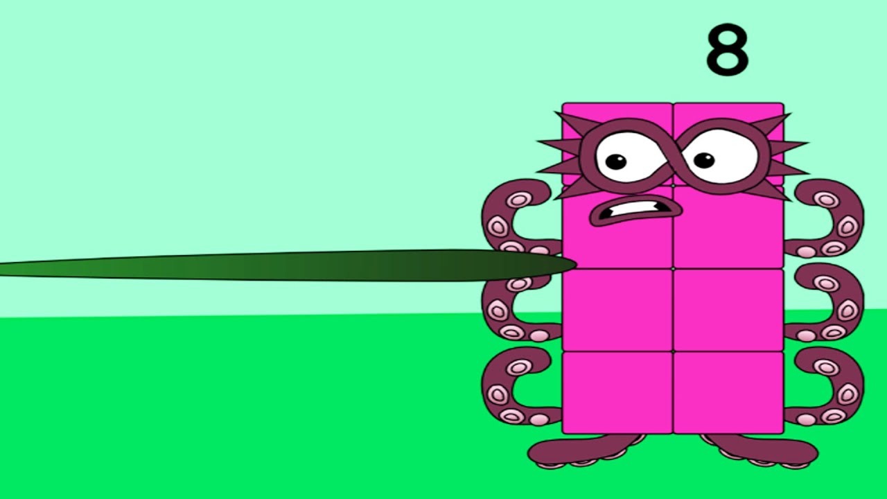 Numberblocks Version: X Finds Out His Value - YouTube