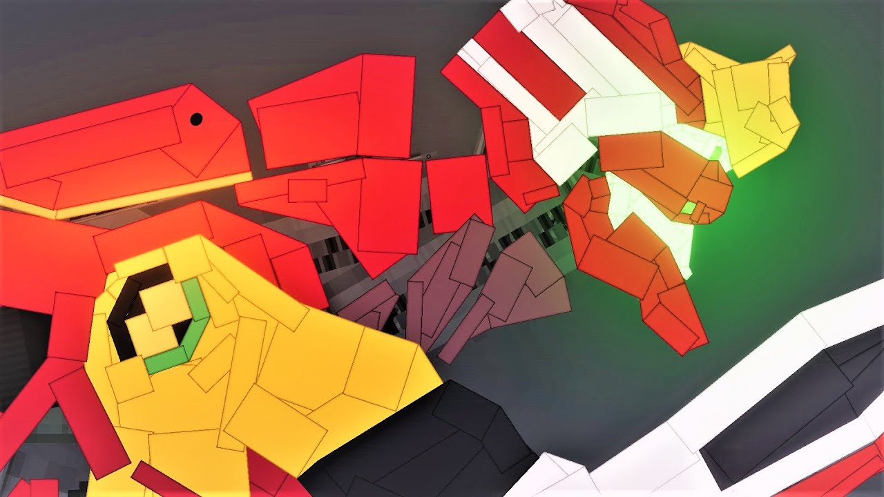 Eva 02 ReBorn In People Playground - YouTube