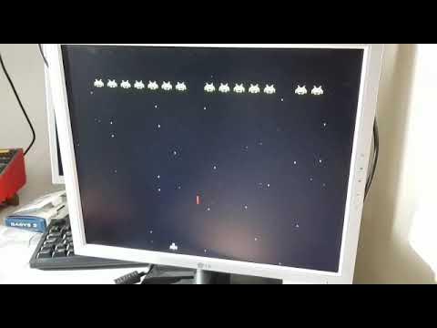 Space Invaders en FPGA con VHDL y monitor VGA - YouTube