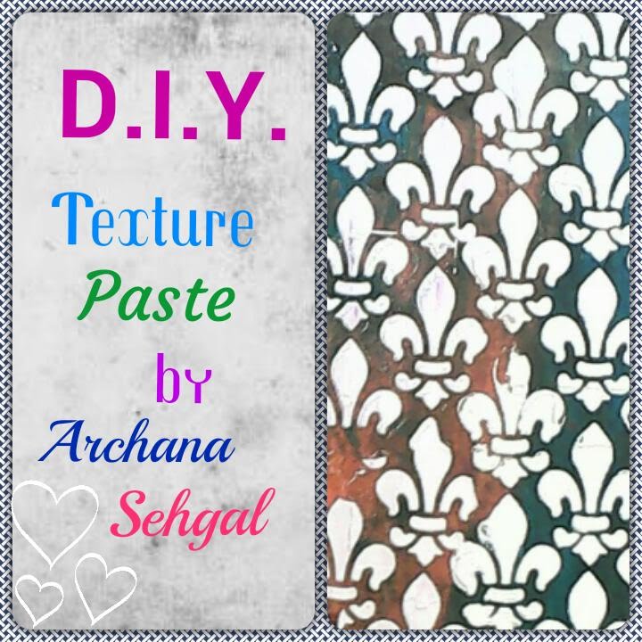 D. I. Y. make your own texture paste - YouTube