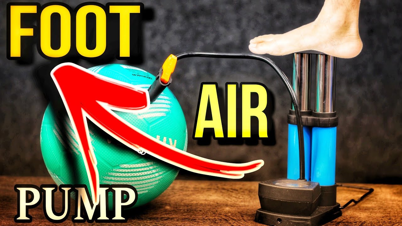 Double Cylinder Portable Foot Pump Air Inflator For Tyre, Cycle, Ball ...