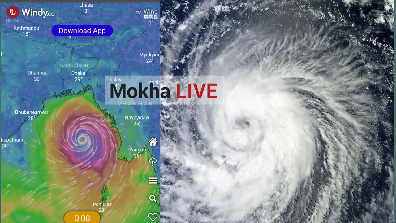 Cyclone Mokha | News update - YouTube